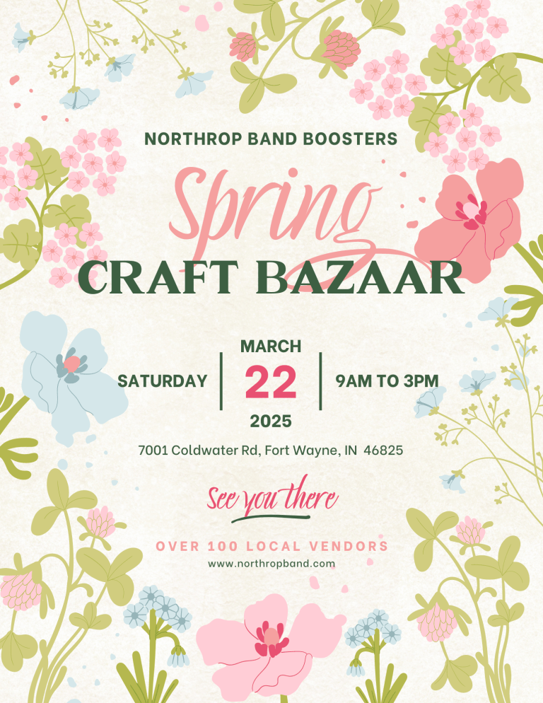 Craft Bazaar – Northrop High School Bands