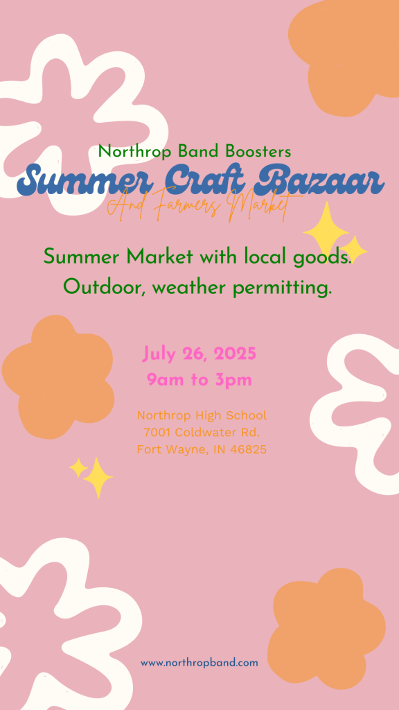 Craft Bazaar – Northrop High School Bands